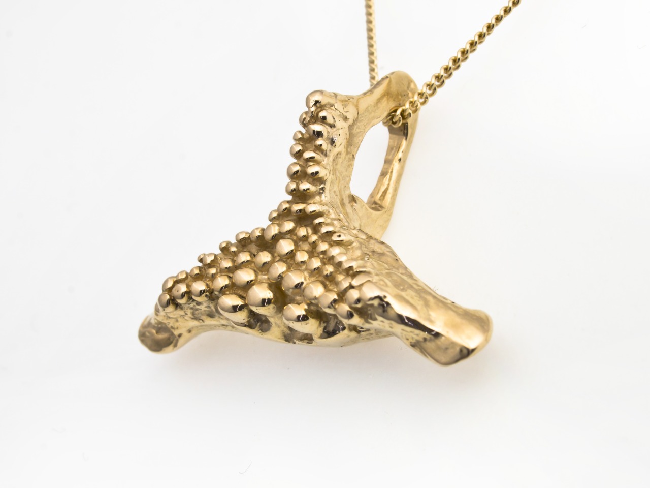 Large Crosh Bollan Pendant - Silver - Pendant266l | Manx | Celtic Gold