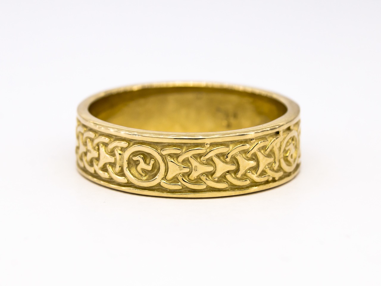 Celtic ring 9ct yellow gold Size I | Ladies | Celtic Gold