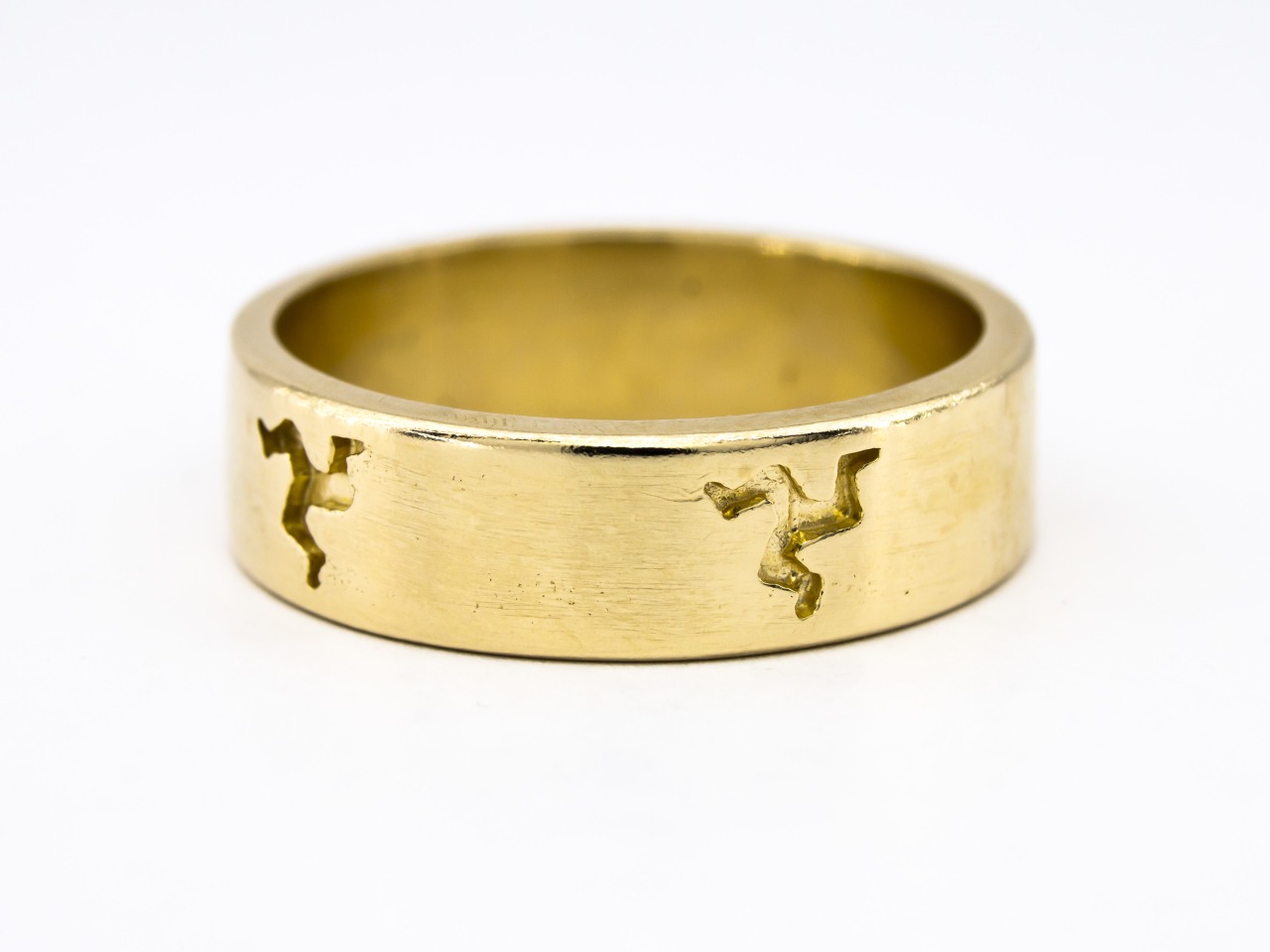 Three legs of Man ring 9ct yellow Gold Size L | Three legs of Man ...
